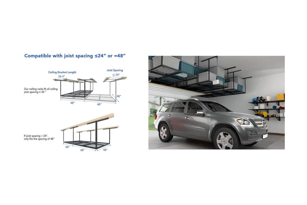 Top 10 Best Ceiling Mounted Storage Racks for Garage in 2025 Review ...